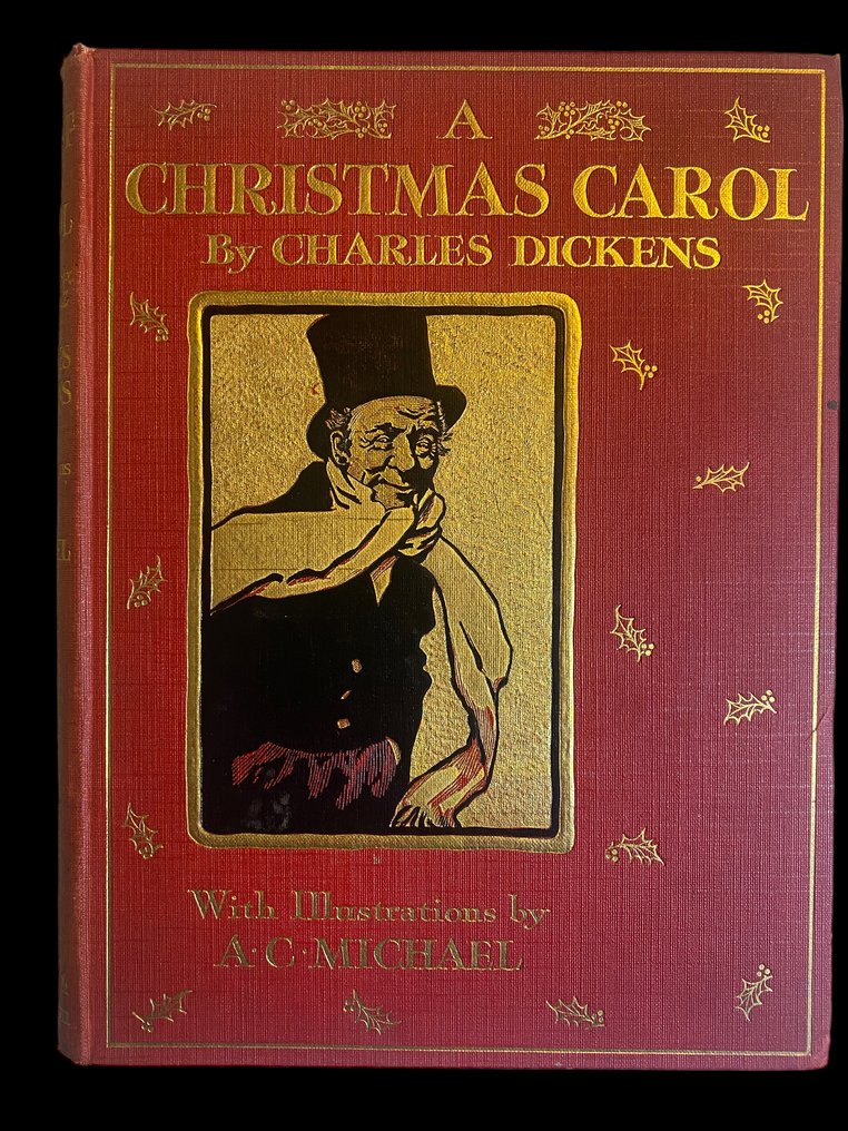 Charles Dickens - A Christmas Carol - illustrations by A.C. Michael ...