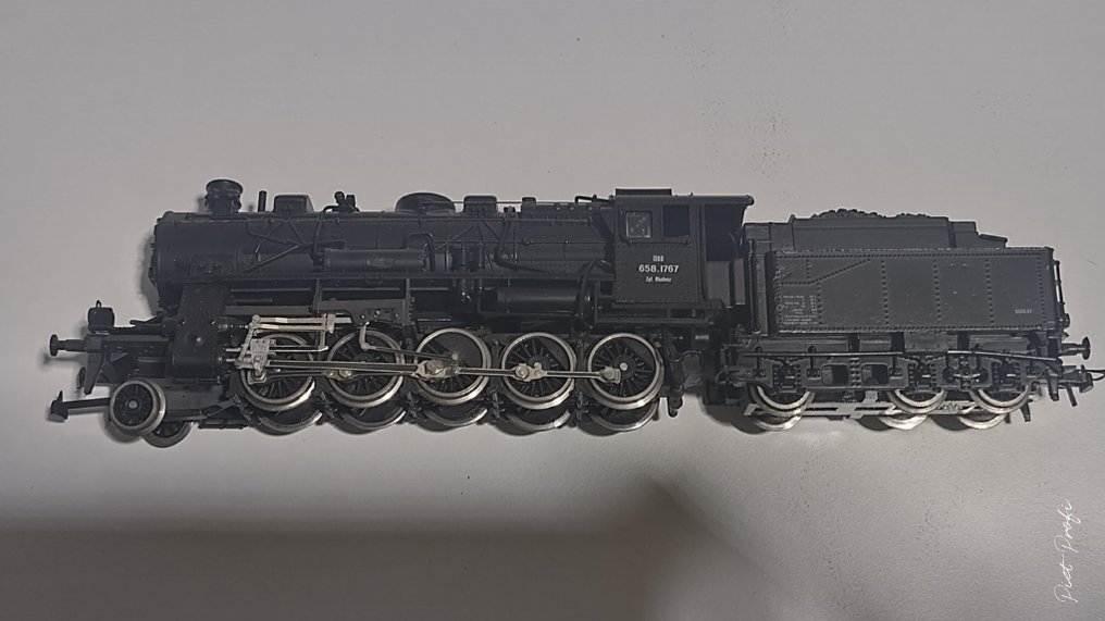 Roco H0 - 4112 - Stoomlocomotief met tender (1) - BR 58 - ÖBB - Catawiki