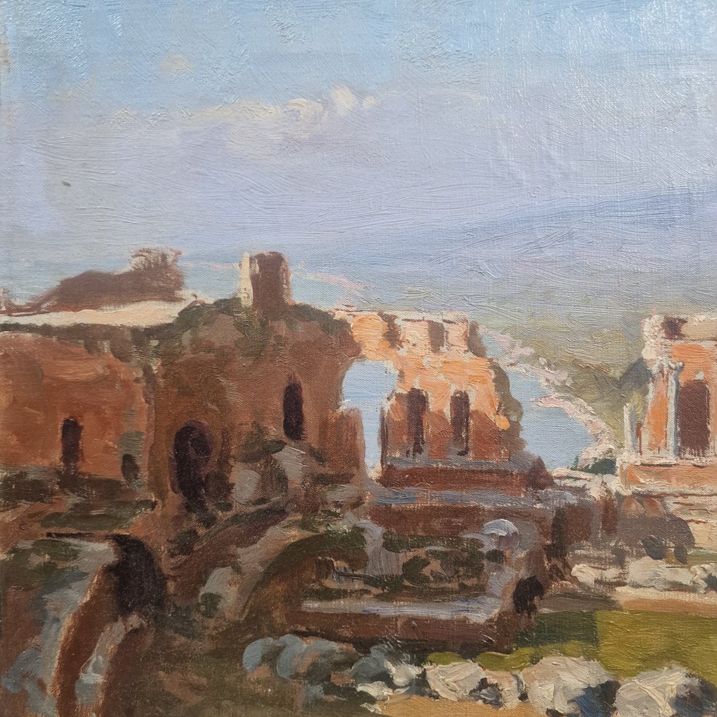 Mario Mirabella (1870-1931) - Taormina - Catawiki