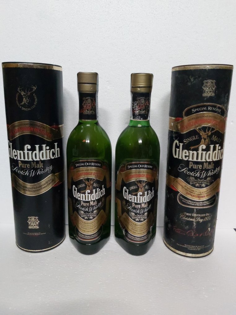 Glenfiddich - Special Old Reserve - b. 1980s - 75cl - 2 bottles - Catawiki