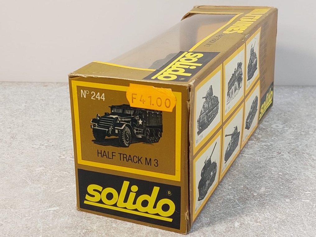 Solido 1:50 - 1 - Coche a escala - Military DieCast No.244 US ARMY M3 ...