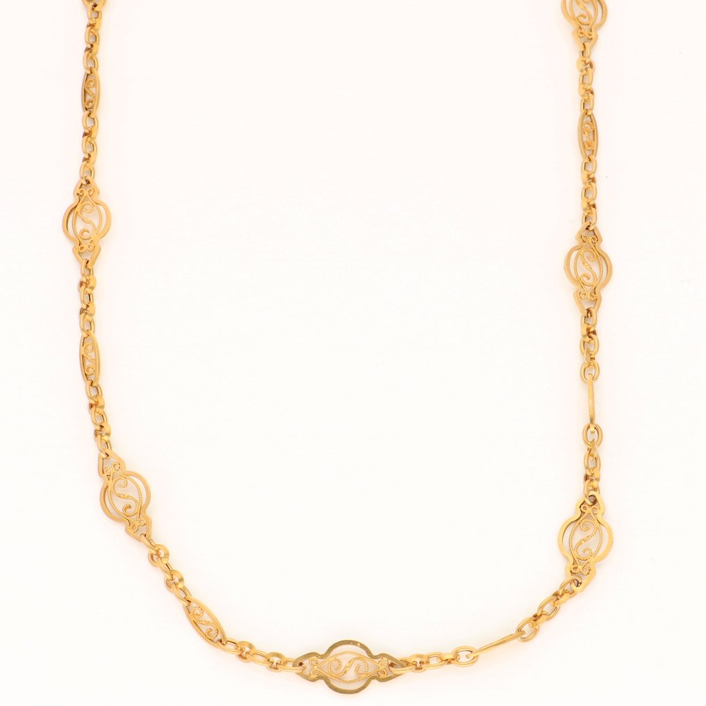 18 carat Gold - Necklace - Catawiki