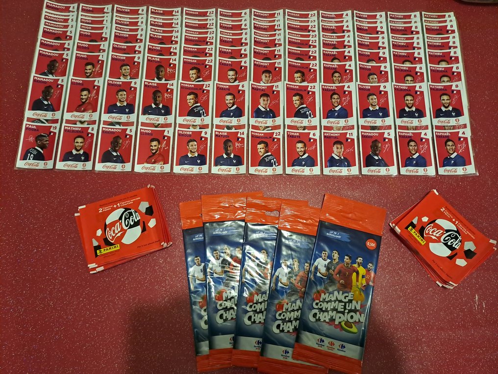 Panini Euro 2016 Coca Cola Stickers Packs 1 Mixed Collection Catawiki