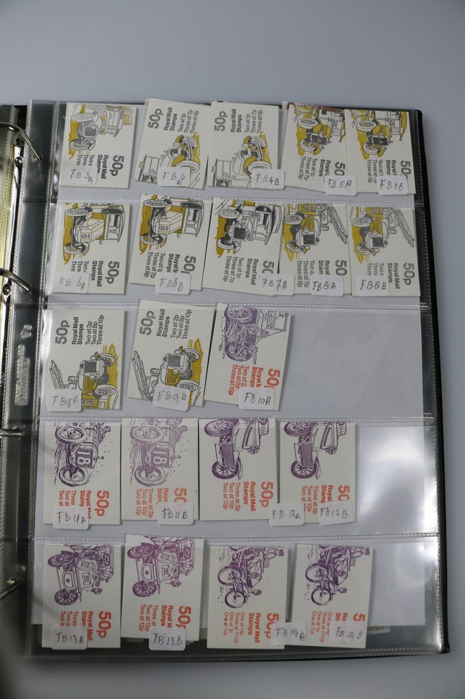 Great Britain - Collection of stamp booklets - Catawiki