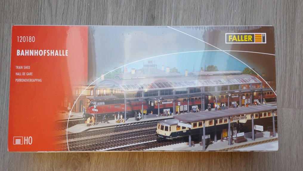 Faller H0 - 120180/130426/131305 - Model train building kits (3) - kits ...