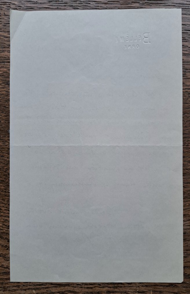 Roger Martin du Gard - Deux lettres autographes signée - 1925 - Catawiki