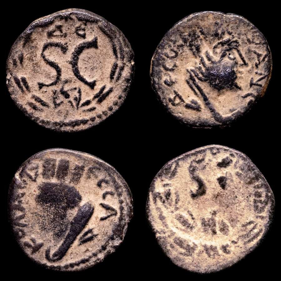 Roman Empire (Provincial). Antoninus Pius, Caracalla, Elagabalus.. Lot ...