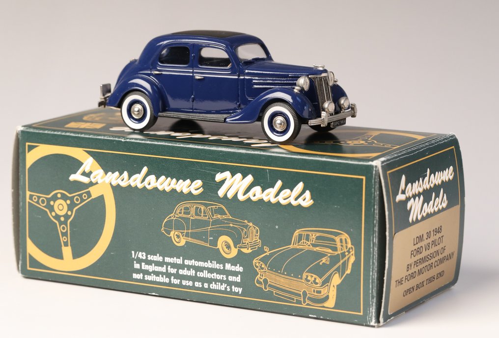 Lansdowne 1:43 - 1 - Coupé miniature - 1:43 LDM 30 1948 Ford V8 Pilot - Catawiki