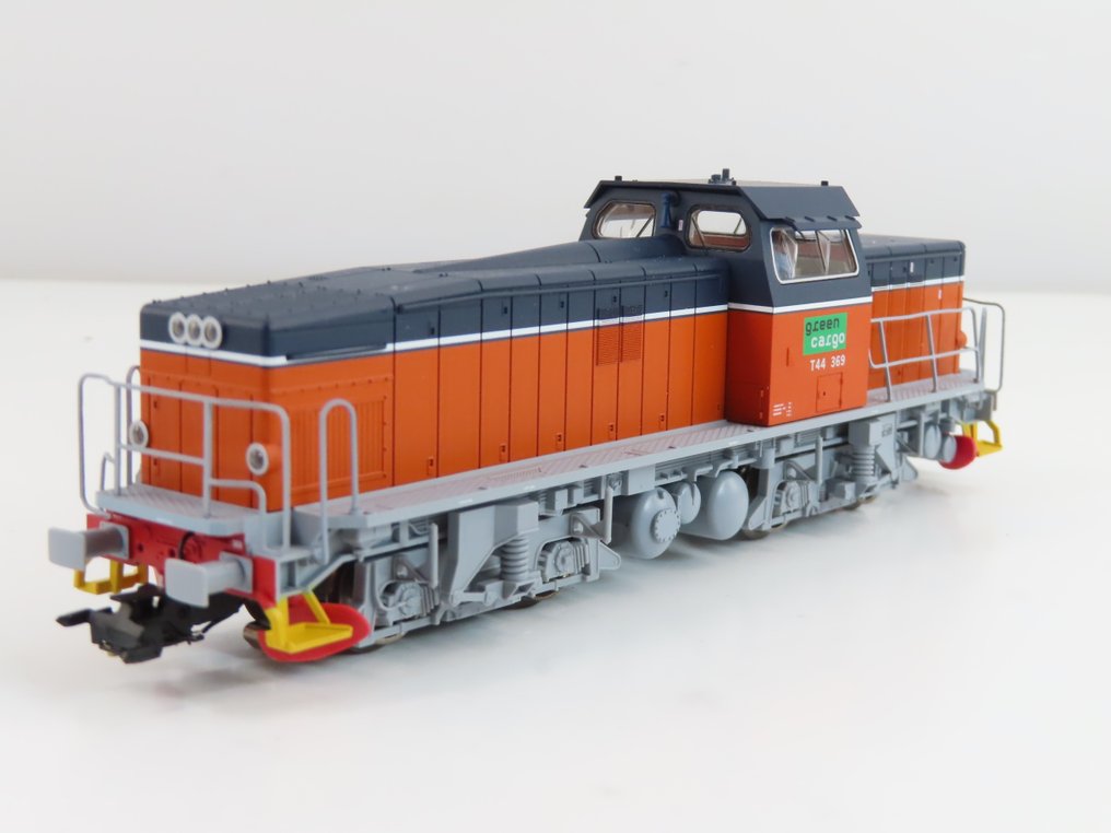 Märklin H0 - 37945 - Locomotive diesel (1) - Suédois T44 son complet - Green Cargo - Catawiki