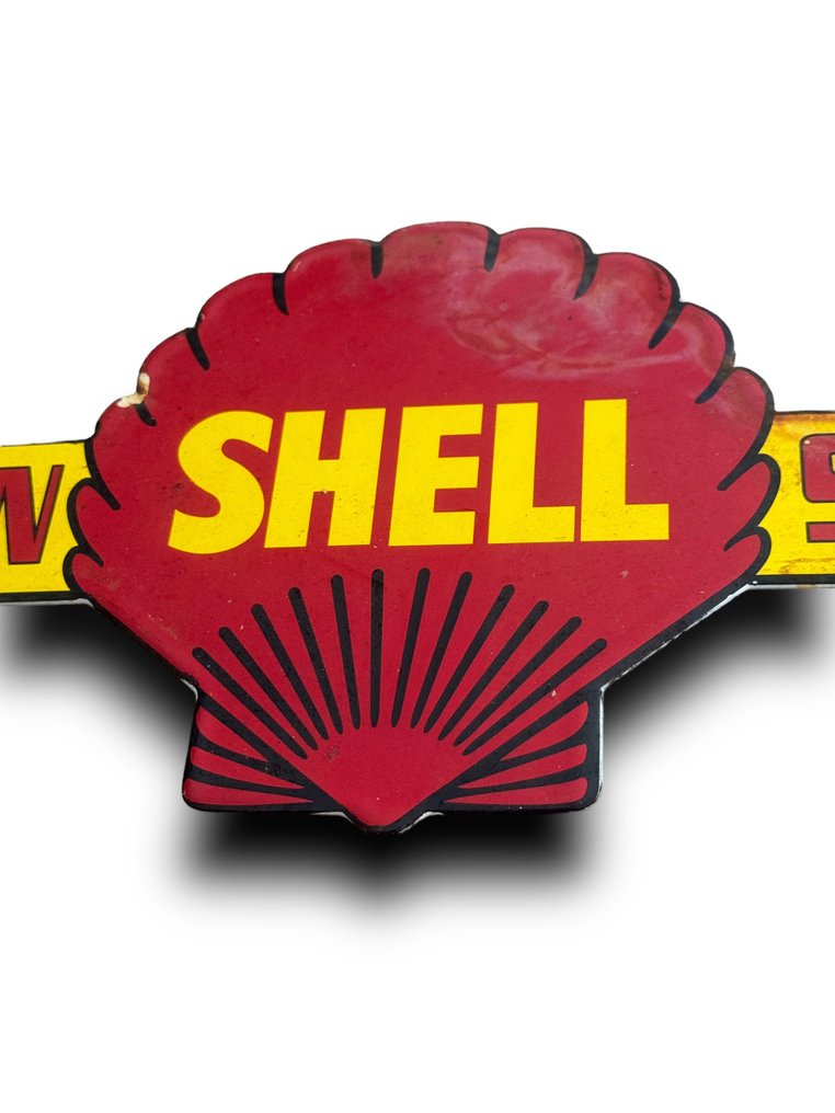Sign - Shell - Aviation Shell Service - Catawiki