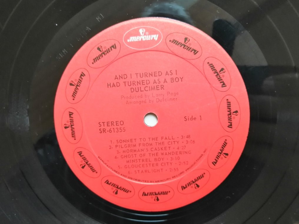 Dulcimer - And I Turned As I Had Turned As A Boy... - LP - Prima stampa ...