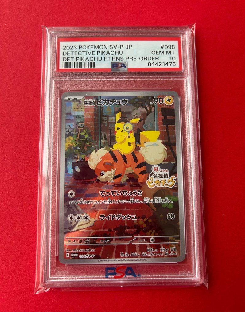 Pokémon Graded card - Hyper Rare! - Detective Pikachu Promo - Pikachu - PSA 10 - Catawiki