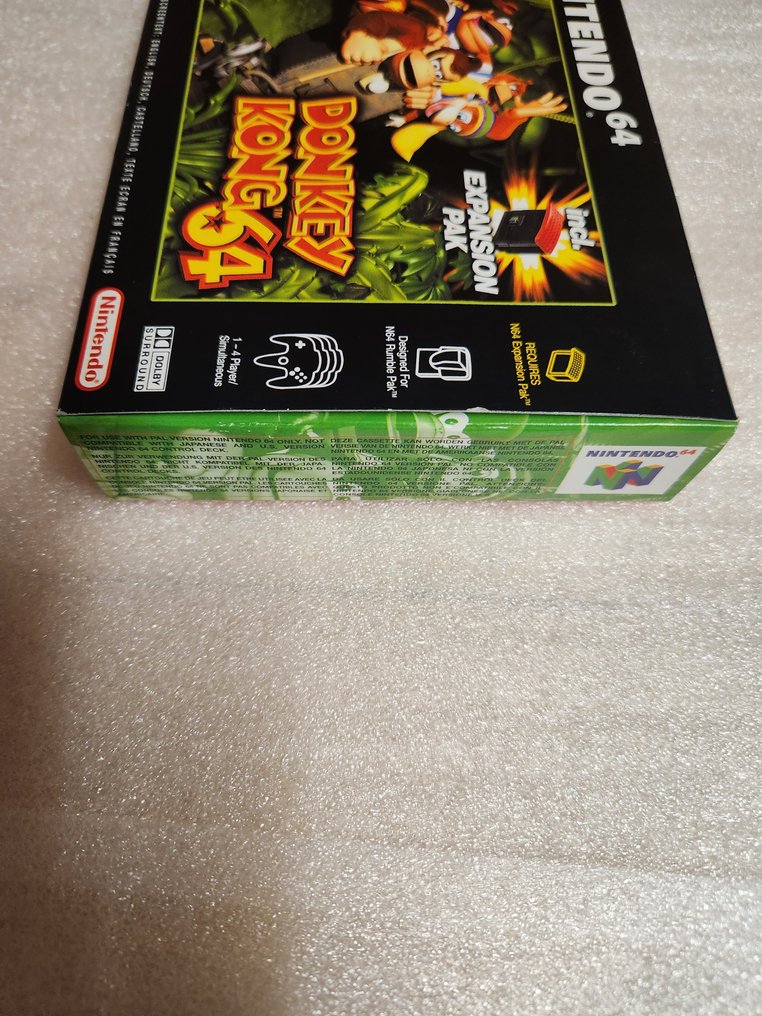 Nintendo - Donkey Kong 64 with expansion pack - Nintendo 64 - Video ...