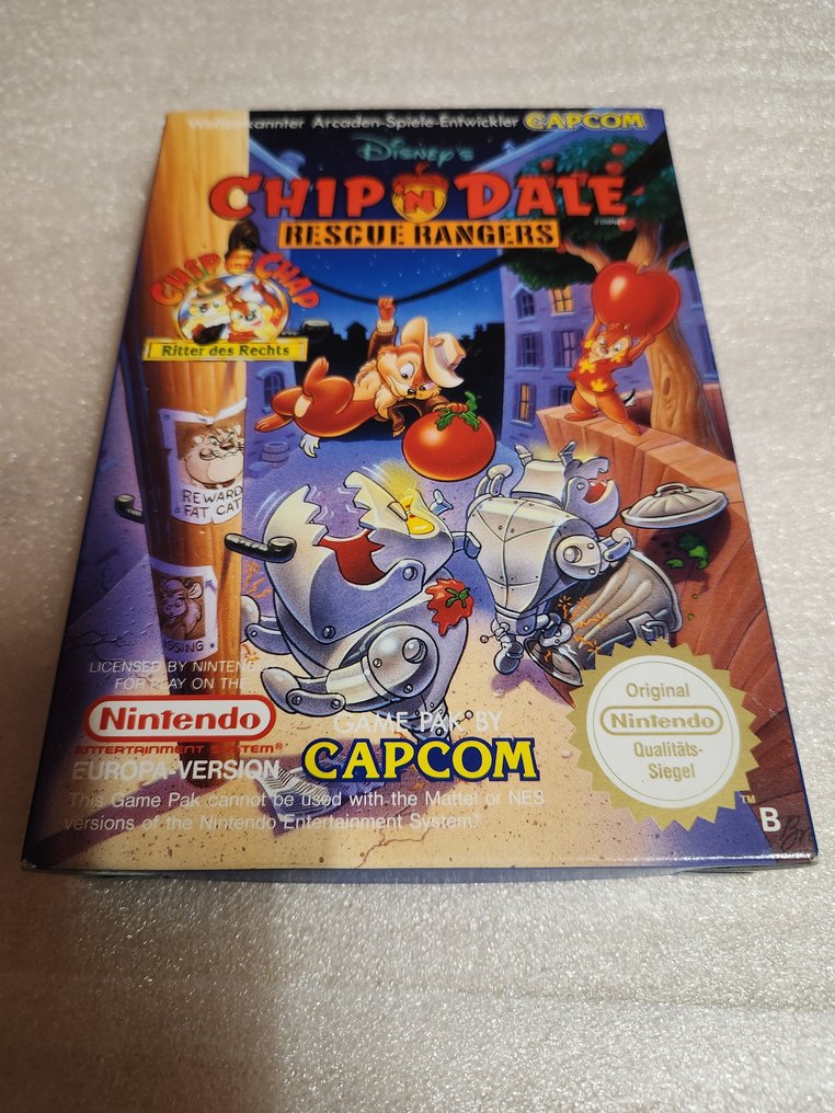 Nintendo - Chip 'n Dale Rescue Rangers - Nes - Video game - In original ...