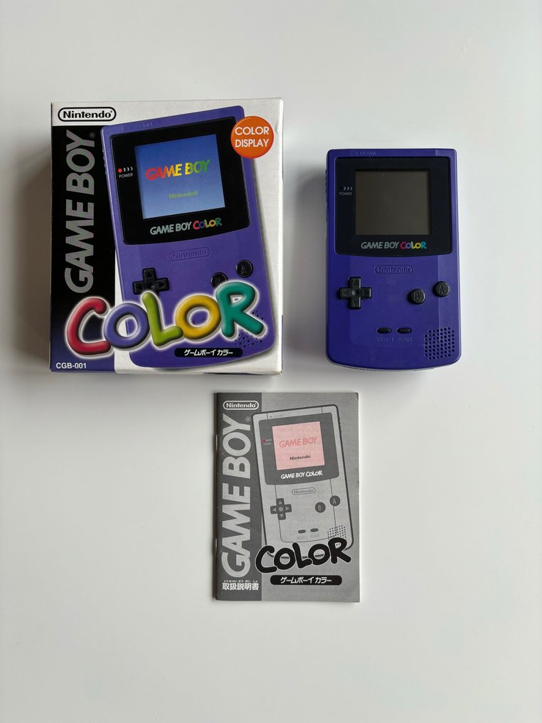 Nintendo - Gameboy Color - Video game console - In original box - Catawiki