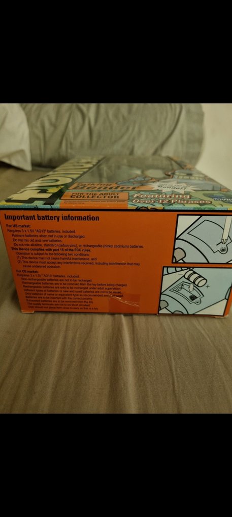 Futurama - Bender - Talking, in original package - Toynami - Catawiki