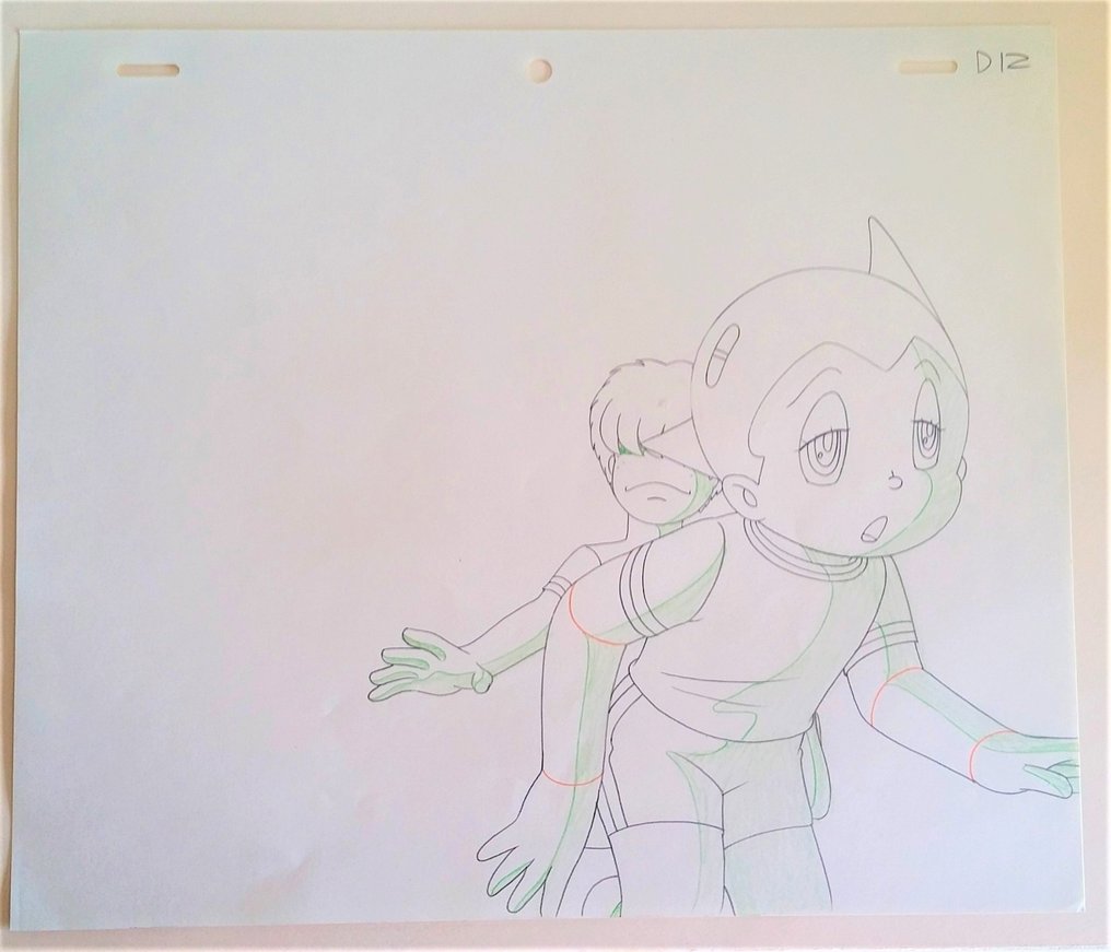 Astro Boy (Tetsuwan Atom) Douga 1981. Atom. - Original - Catawiki