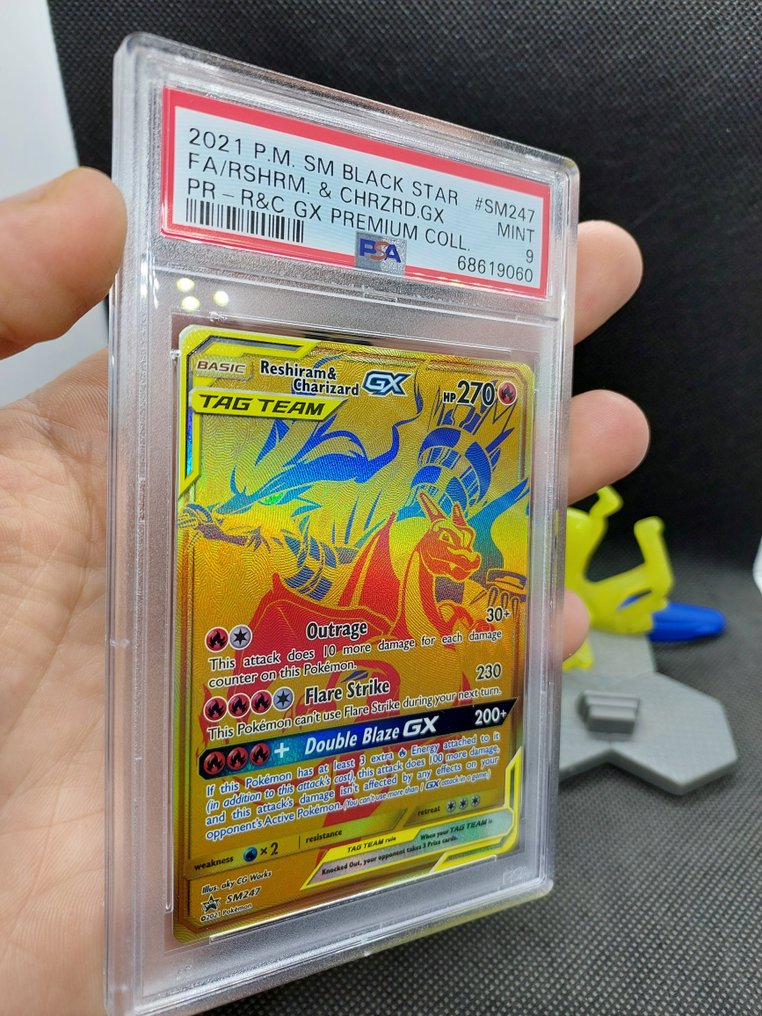 The Pokémon Company - Pokémon - Trading card PSA 9 reshiram - Catawiki