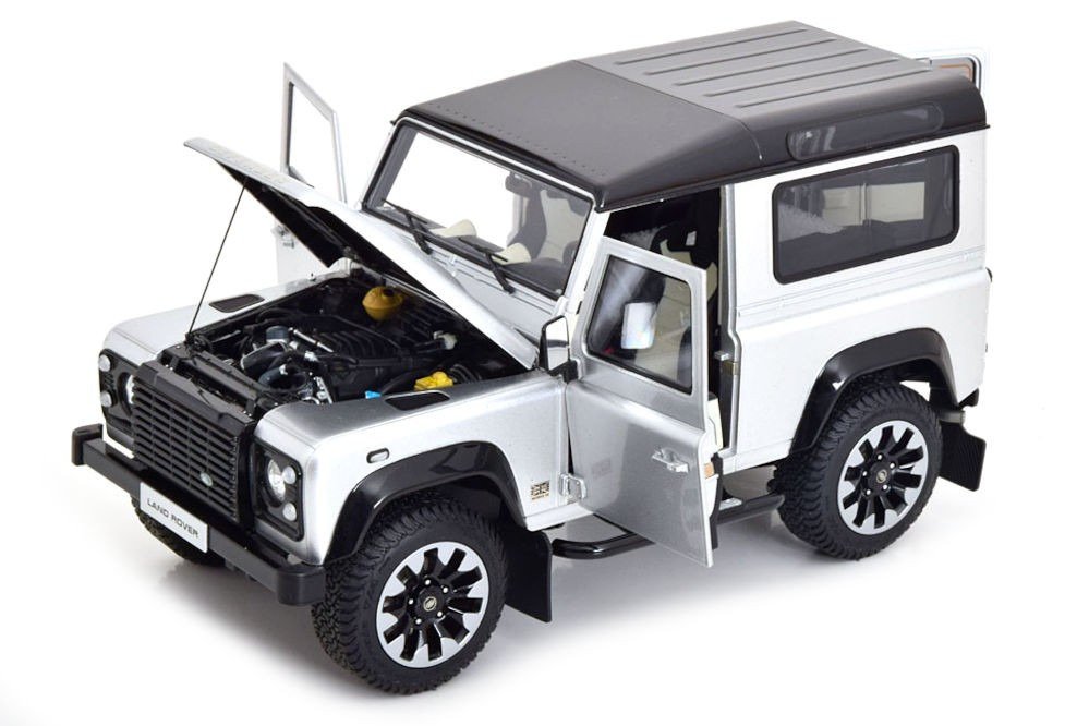 LCD Models 1:18 - 1 - Model car - Land Rover Defender 90 Works V8 70th ...