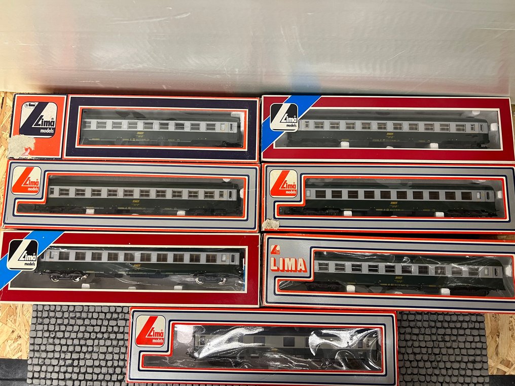 Lima H0 - 309191/309341 - Passenger carriage - 7 Carriages - Catawiki