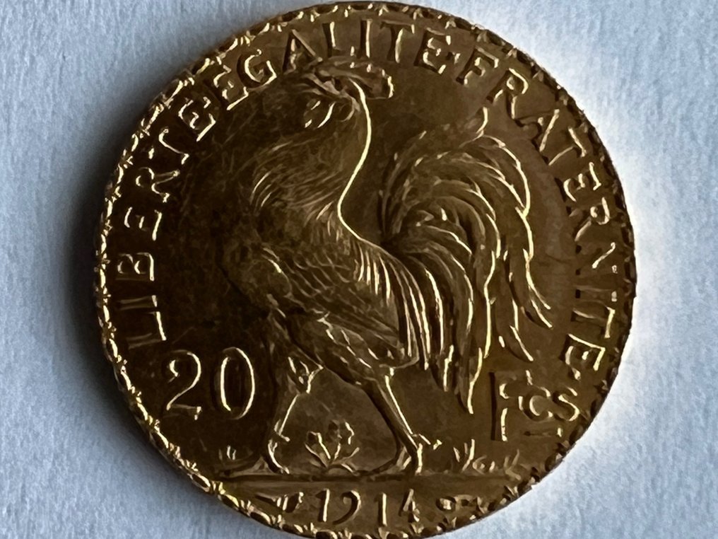 France. 20 Francs 1914 Haan/ Marianne - Catawiki