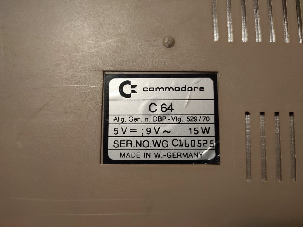Commodore 64 "Breadbox" - Vintage computer - Catawiki