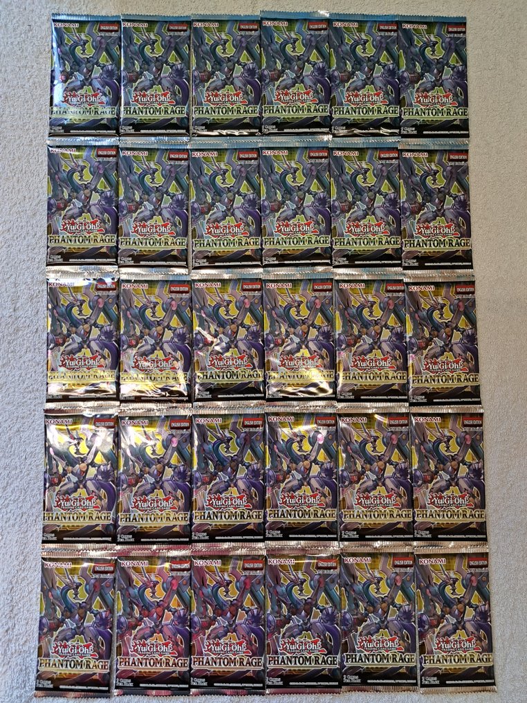 Konami - Yu-Gi-Oh! - Booster Pack Phantom Rage Booster Pack - Catawiki