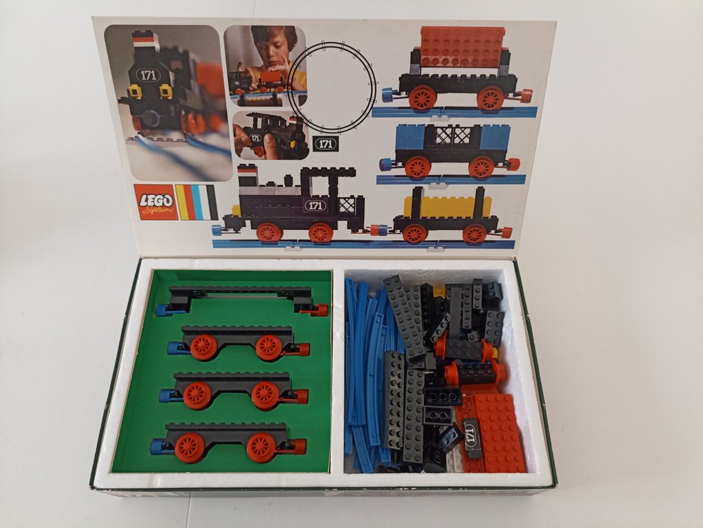 LEGO - Trains - 171 - Station Complete Train Set Without - Catawiki