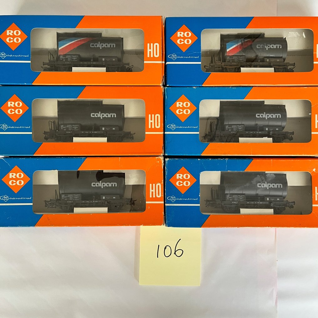 Roco H0 - 4336C - Freight carriage - Calpam tankers - NS - Catawiki