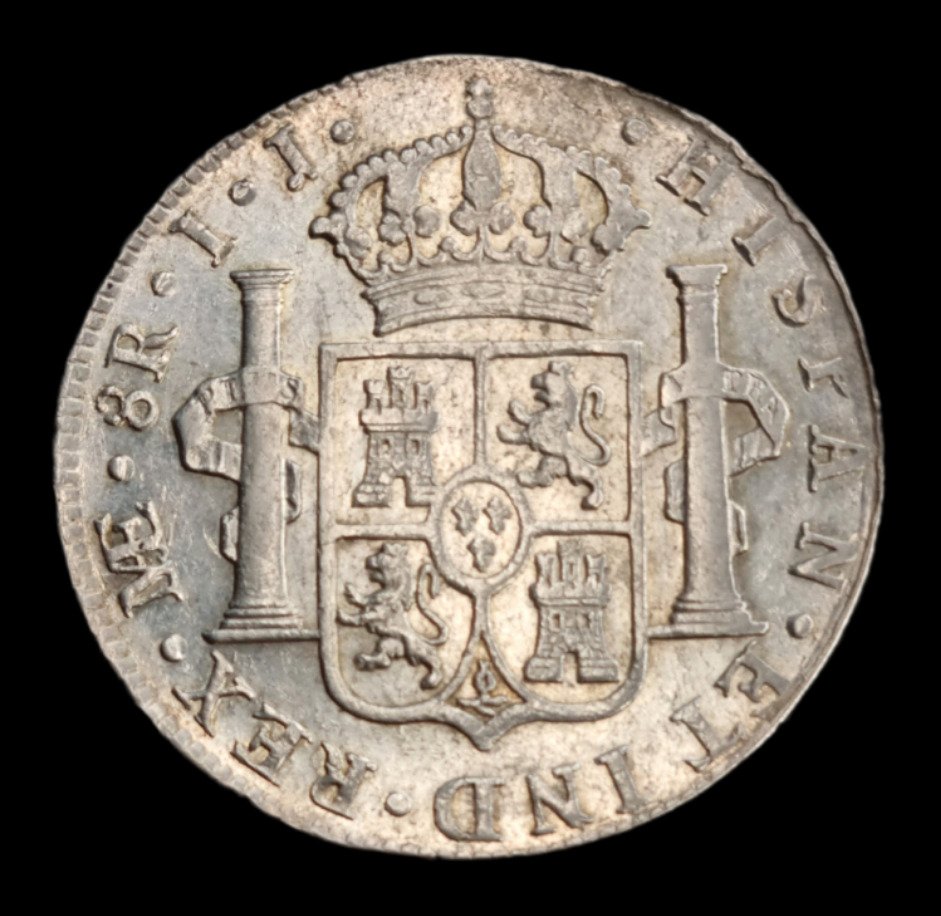 Kingdom of Spain. Carlos IV (1788-1808). 8 Reales 1801 IJ - - Catawiki