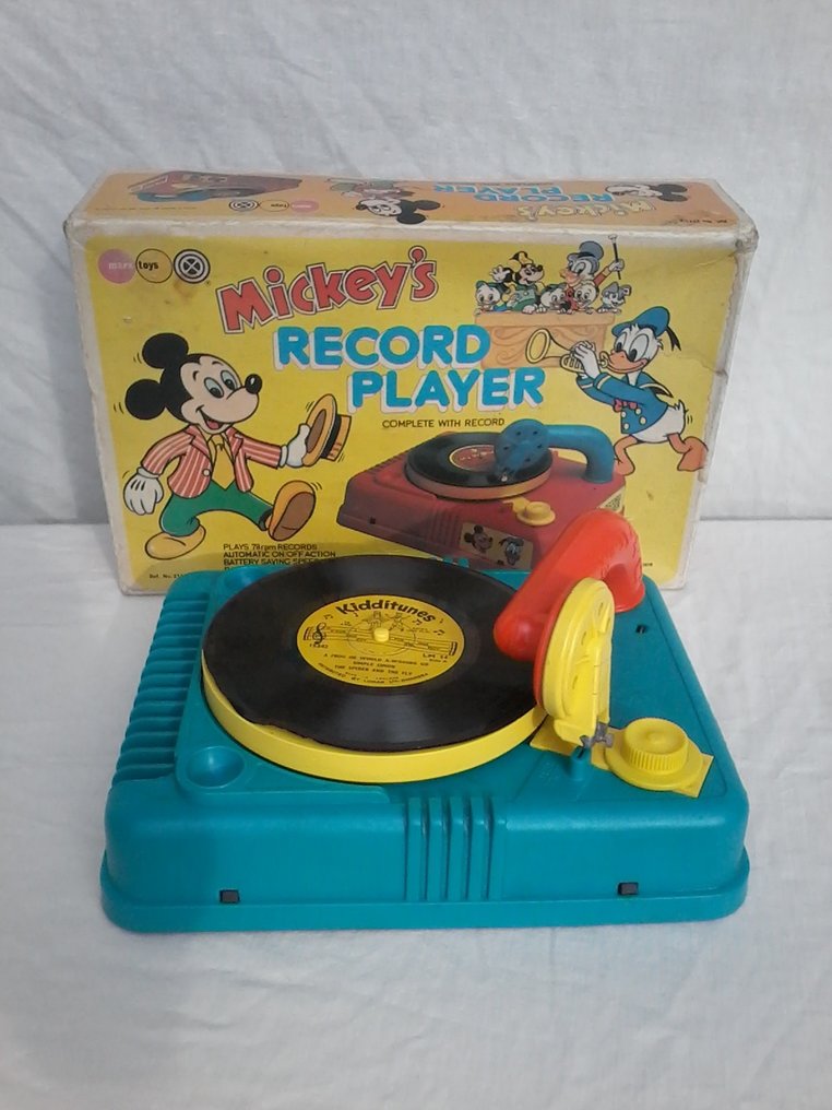 Walt Disney - Record player - 78 rpm Grammophone player - Catawiki