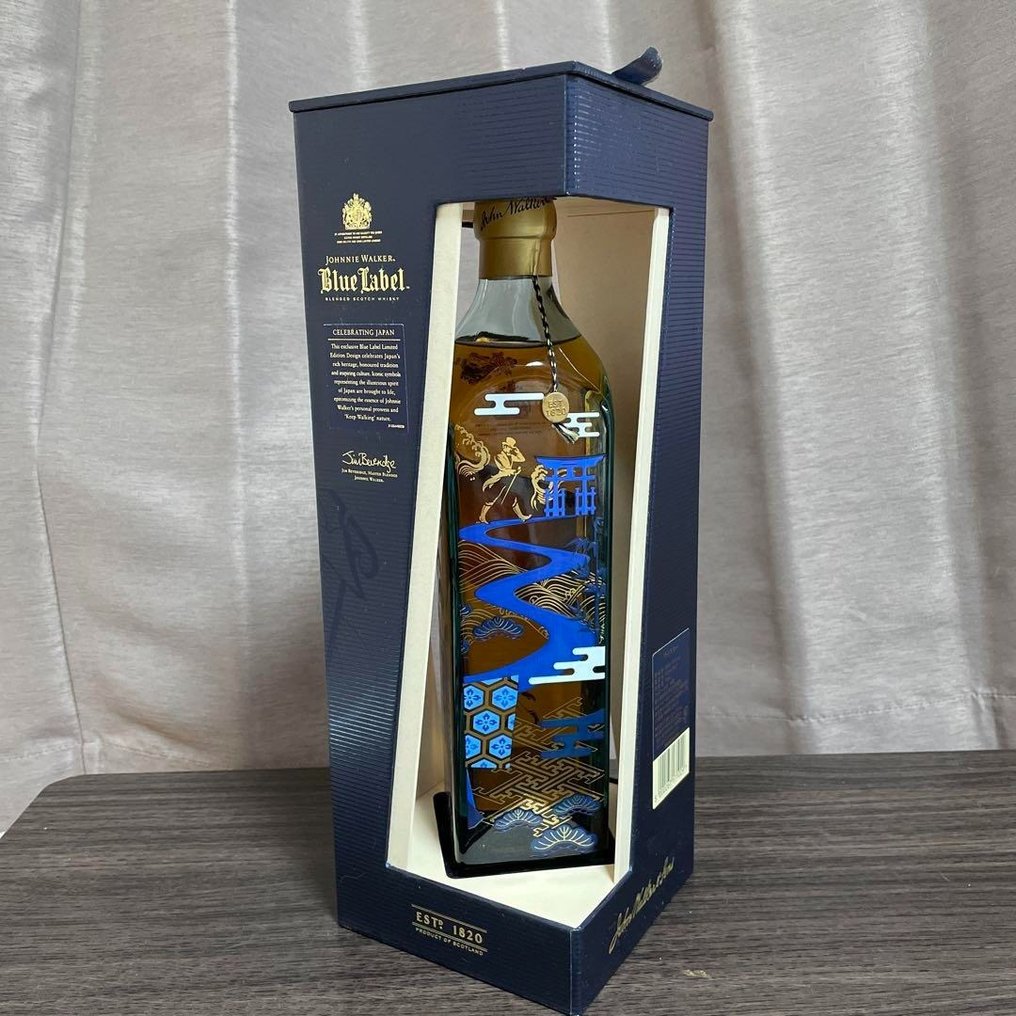 Johnnie Walker - Blue Label Japan Limited Edition Design - b. 2019 ...