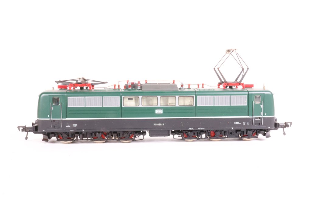 Fleischmann H0 - 4380 - Electric locomotive - BR 151, green - Catawiki