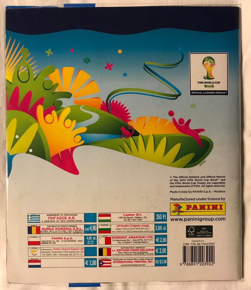 Panini - World Cup Brazil 2014 - Complete album - 2014 - Catawiki Panini - World Cup Brazil 2014 - Complete album - 2014 - Catawiki