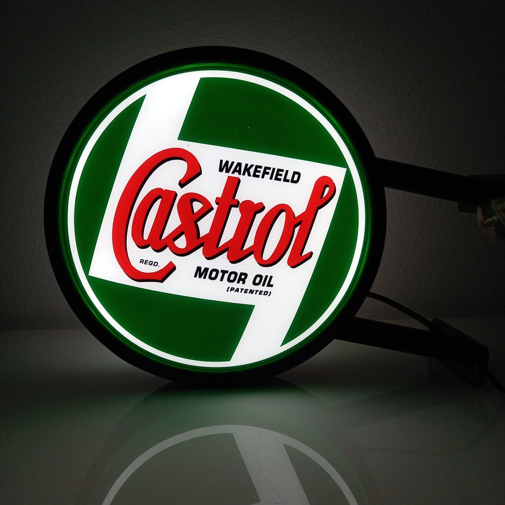 Castrol Motor oil - Lightbox (1) - metal - Catawiki