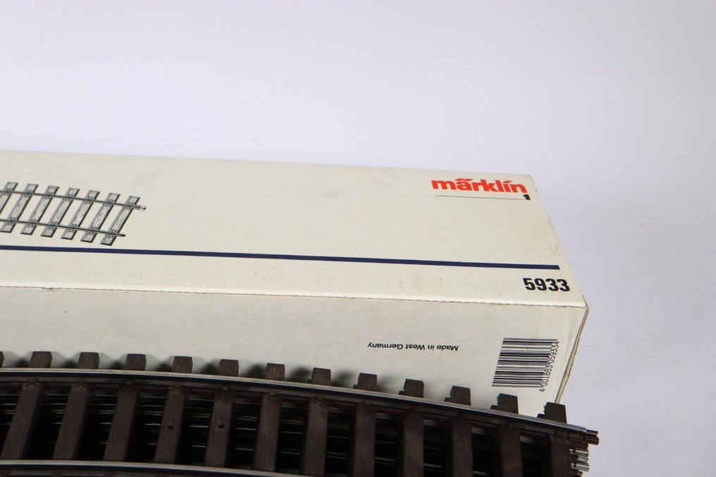Märklin 1 - 5933 - Tracks - 10 curved rails R 1020 mm 22.3 - Catawiki
