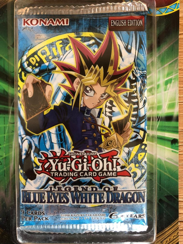Konami - Booster Pack Yu-Gi-Oh! - Blister Pack Blue Eyes - Catawiki