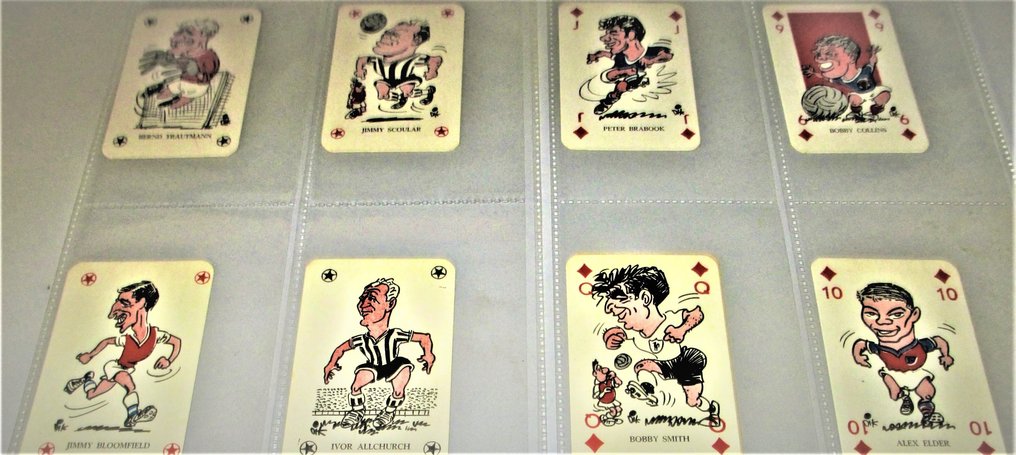 1961 Monty Gum Footballers - Complete set of 56 cards with - Catawiki