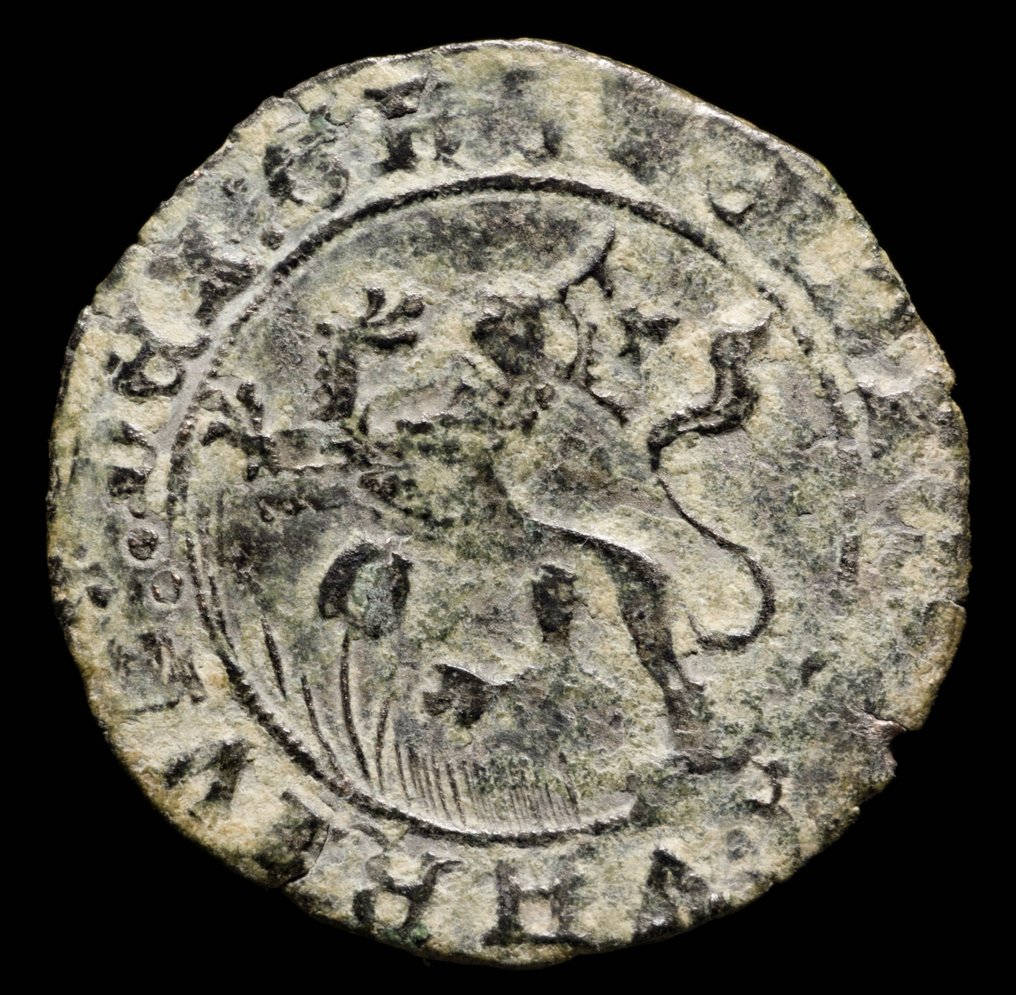 Kingdom of Castile. Enrique IV (1454-1474). Maravedi Burgos - Catawiki