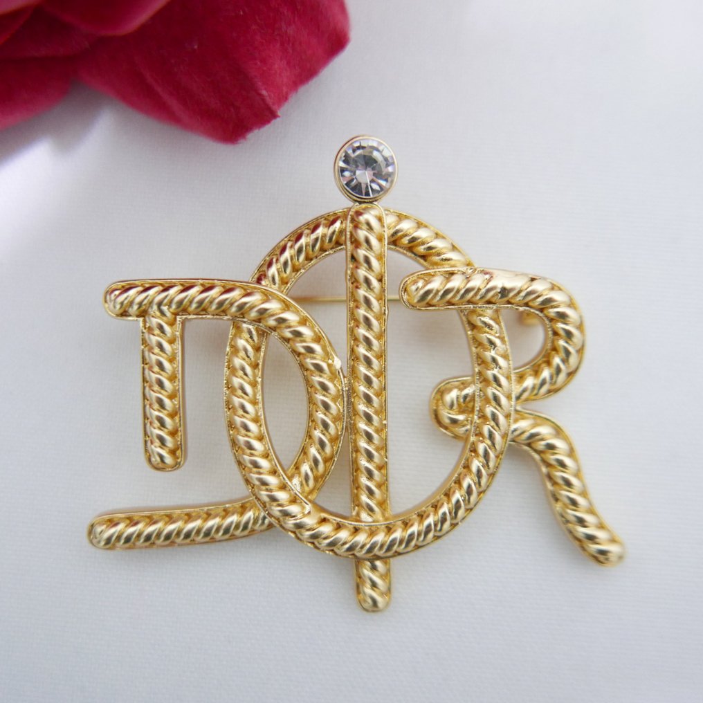 Christian Dior Gold-plated - Brooch - Catawiki