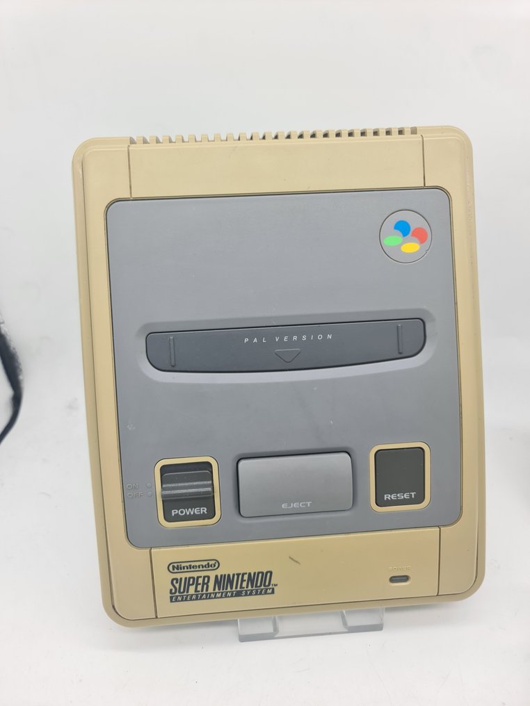 Nintendo Original Super Nintendo SNES Console+Super Gameboy+Smurfs ...