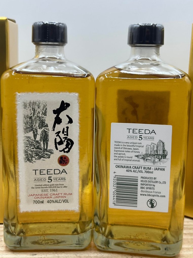 Teeda 5 years - 70cl - 2 bottles - Catawiki