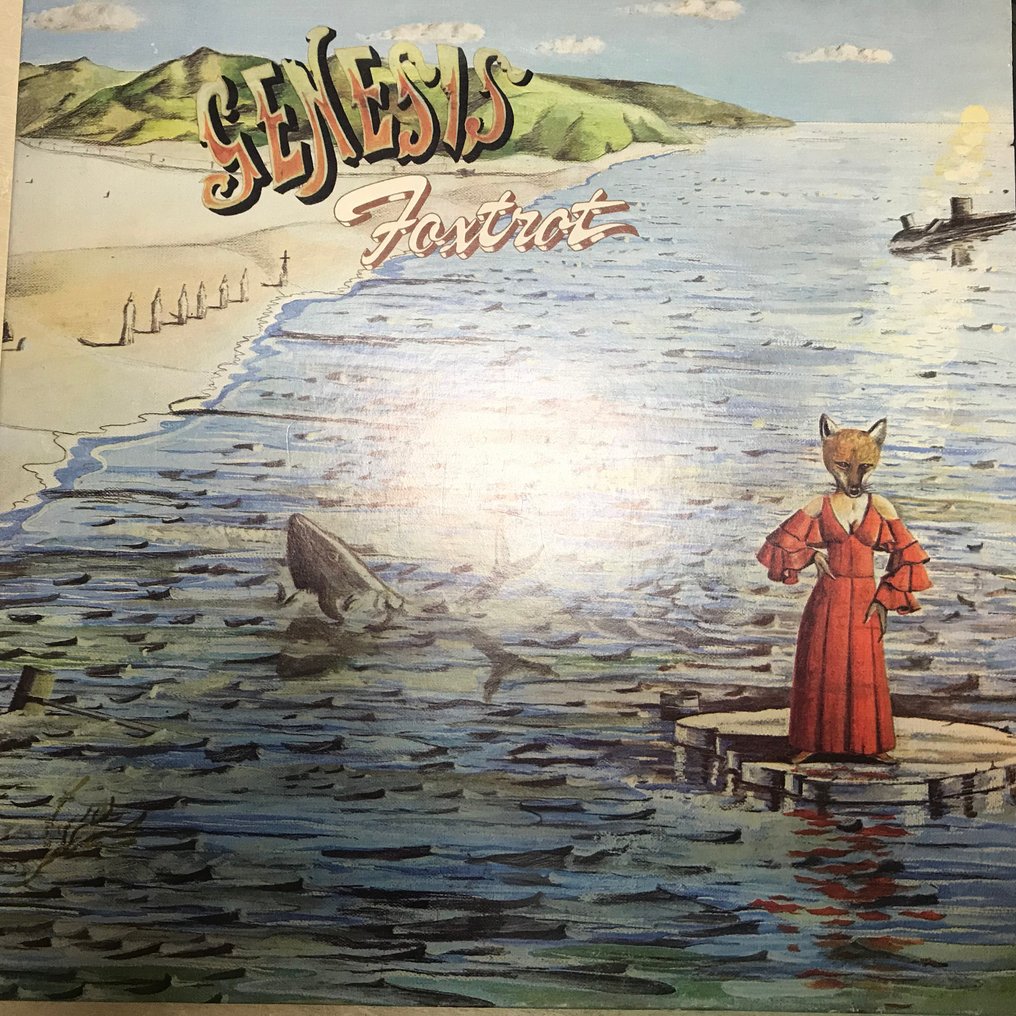 Genesis Foxtrot Album Cover
