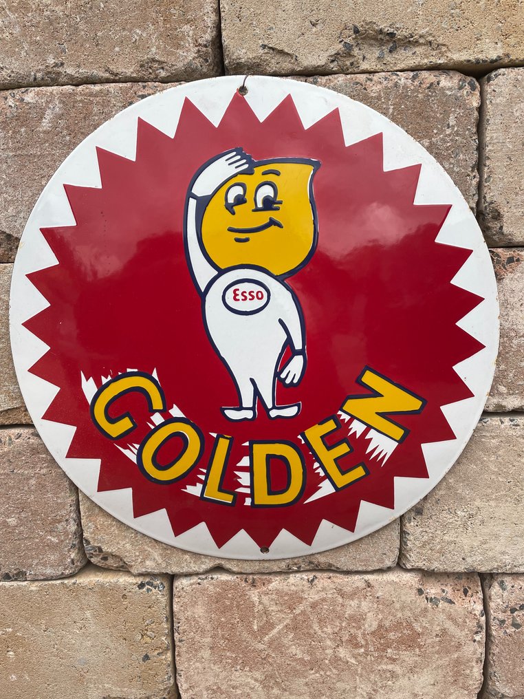 Sign - Emailschild 40 cm Benzin Öl Service Schild - Catawiki