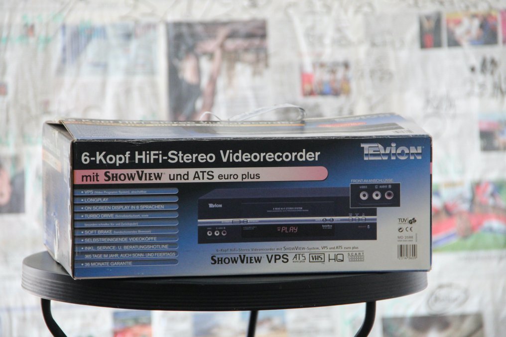 TEVION NEU MD-2588 VHS-Videorecorder - Catawiki