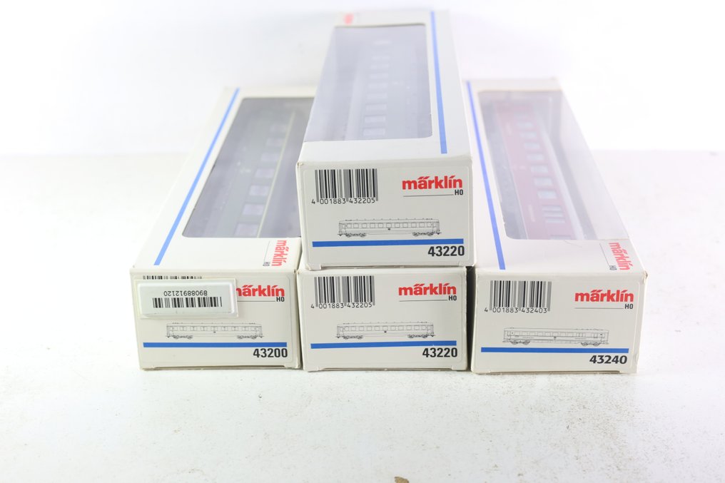 Märklin H0 - 43200/43220/43240 - Passenger carriage - 4 - Catawiki