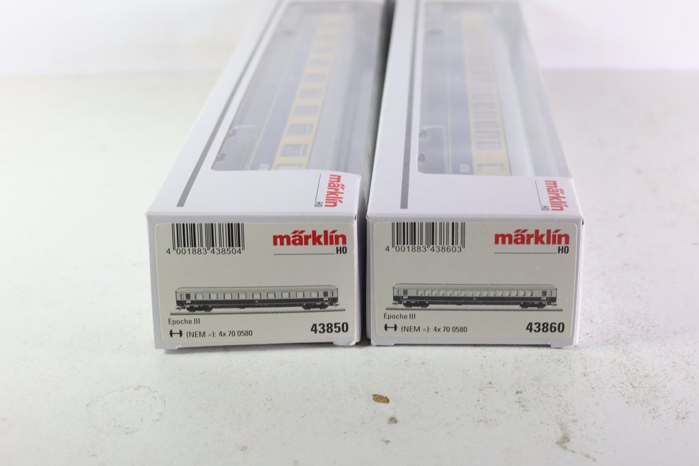 Märklin H0 - 43850/43860 - Passenger carriage - '2 - Catawiki