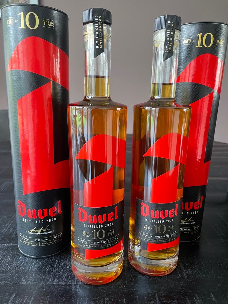 Duvel Distilled 10 years old Moortgat - b. 2020 & 2021 - - Catawiki