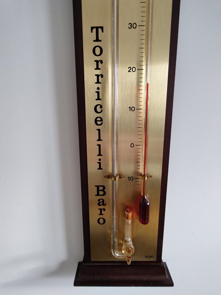 Sundo - Barometer (1) - Wood and brass - Catawiki