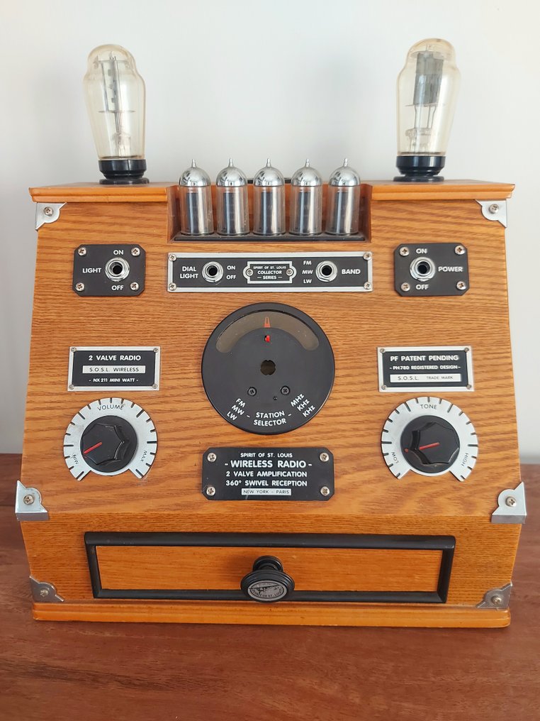 spirit of st Louis - Radio - Wood - Catawiki